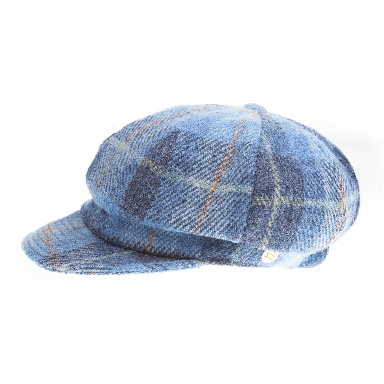 Heddle & Reed Harris Tweed Lds Baker Boy Blue Pastel – Dunedin Cashmere